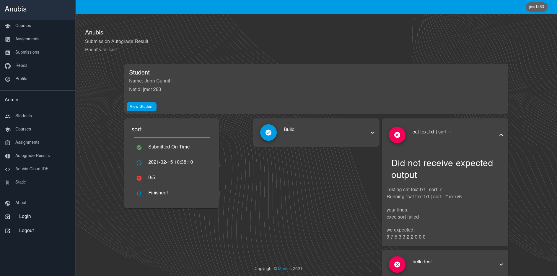 Anubis LMS Design Doc - Anubis